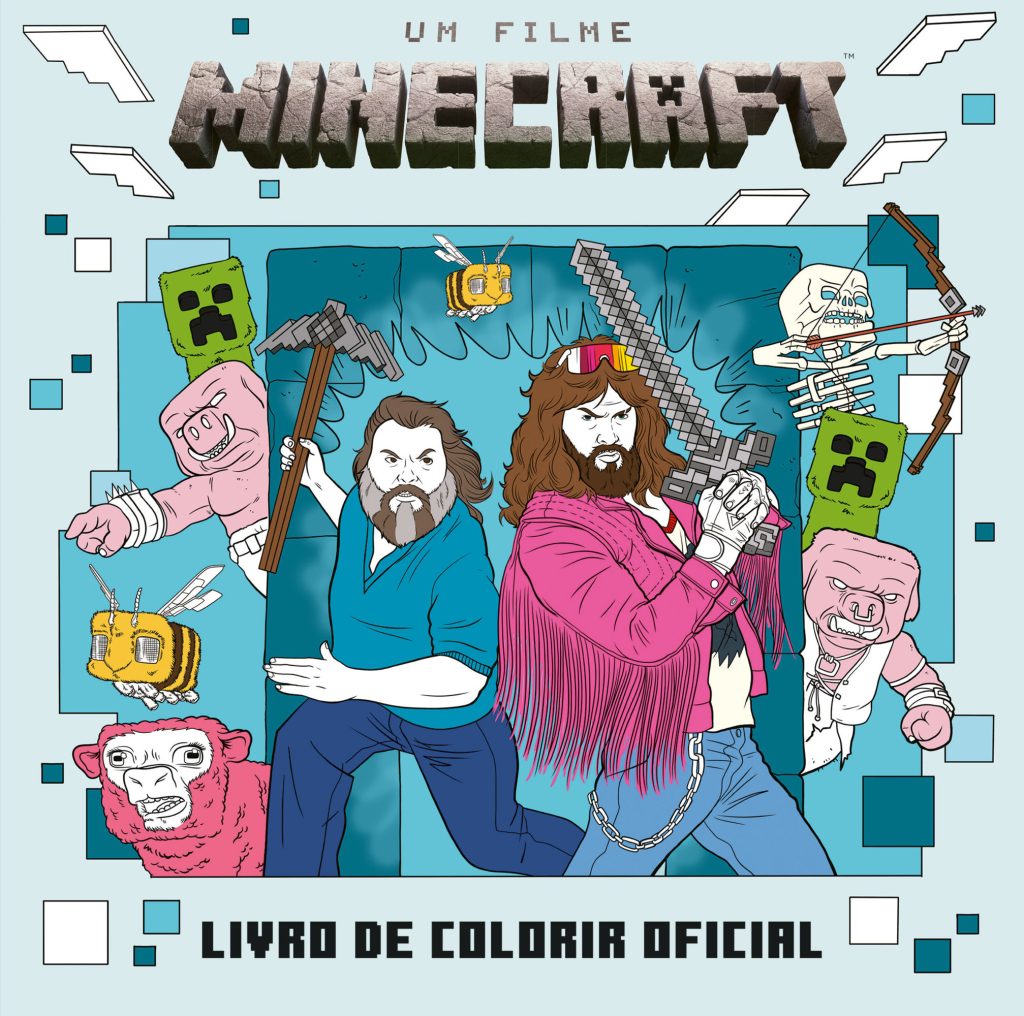 Minecraft: Um Filme Minecraft: Livro de Colorir Oficial - Penguin Livros